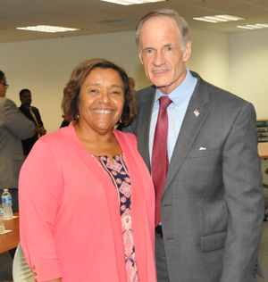 U.S. Sen. Tom Carper Meets with President, Administrators | Delaware ...