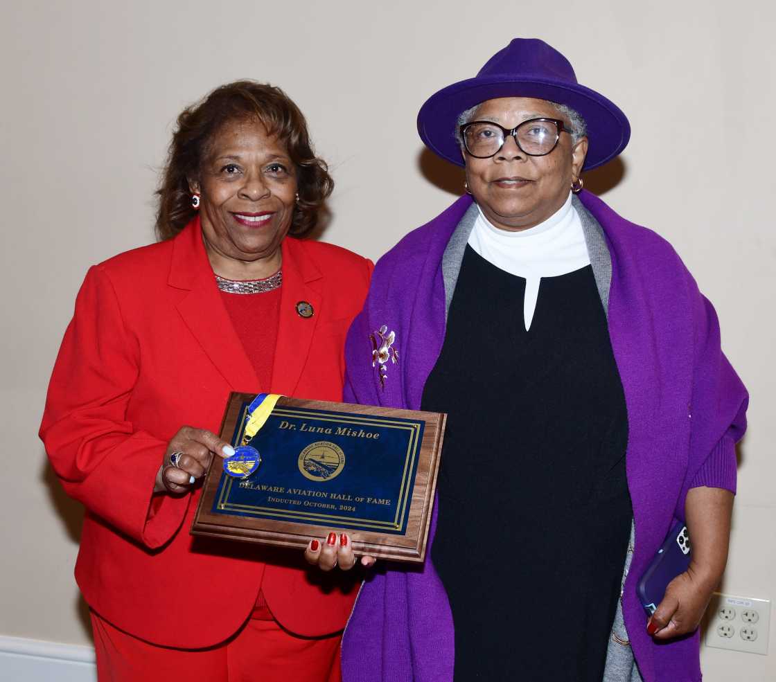 Dr. L. Mishoe, Lt. Col. Hales inducted in Del. Aviation Hall of Fame ...