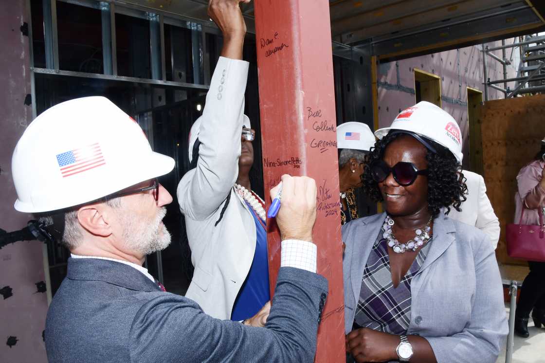 "Beam Signing" held at ECIC site; two building projects underway ...
