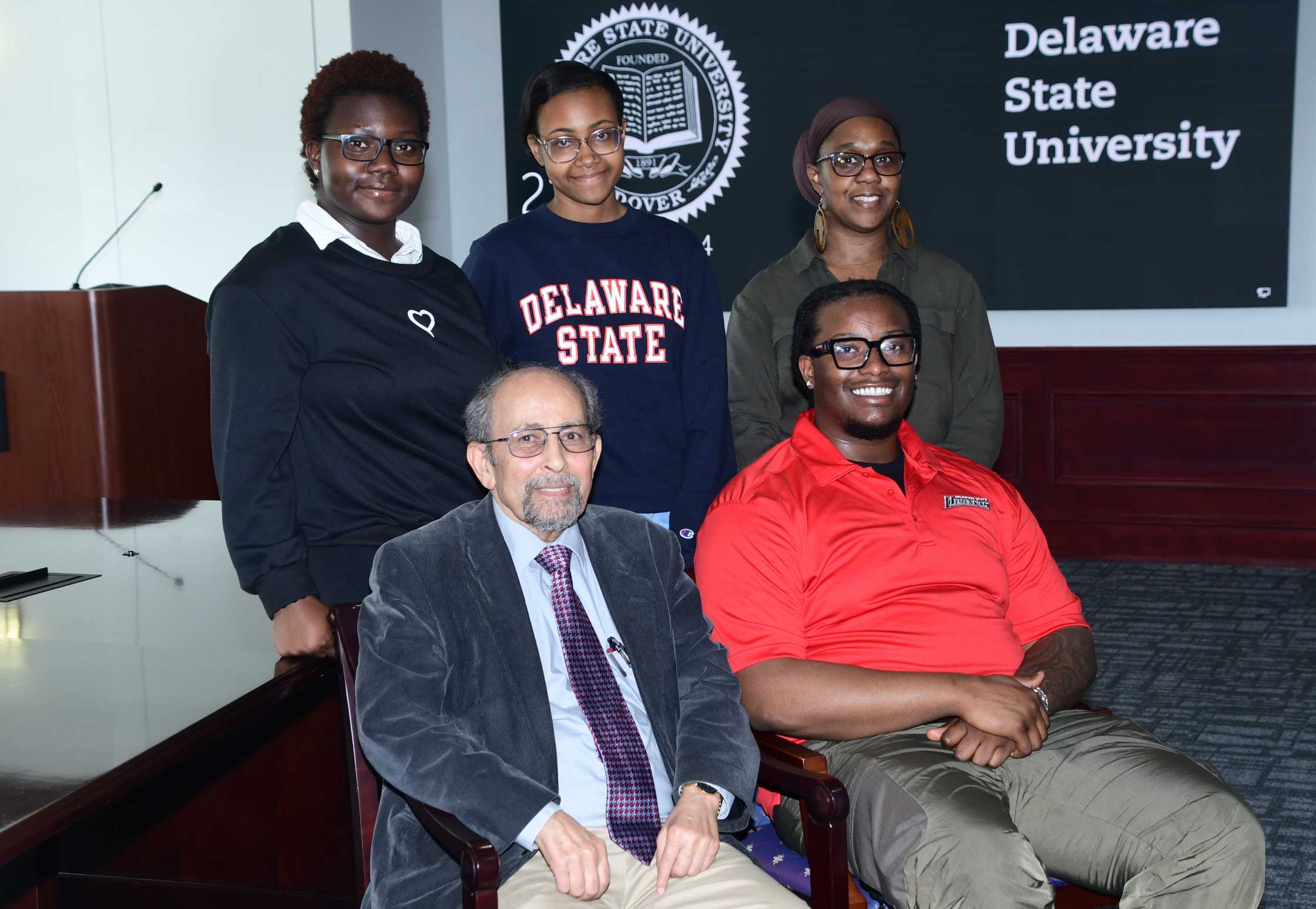 DSU student scores 1st Place in AMP research competition | Delaware State